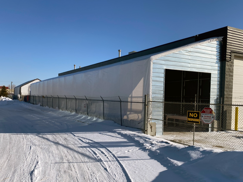 Custom Portable Fabric Building - Weather All Shelters